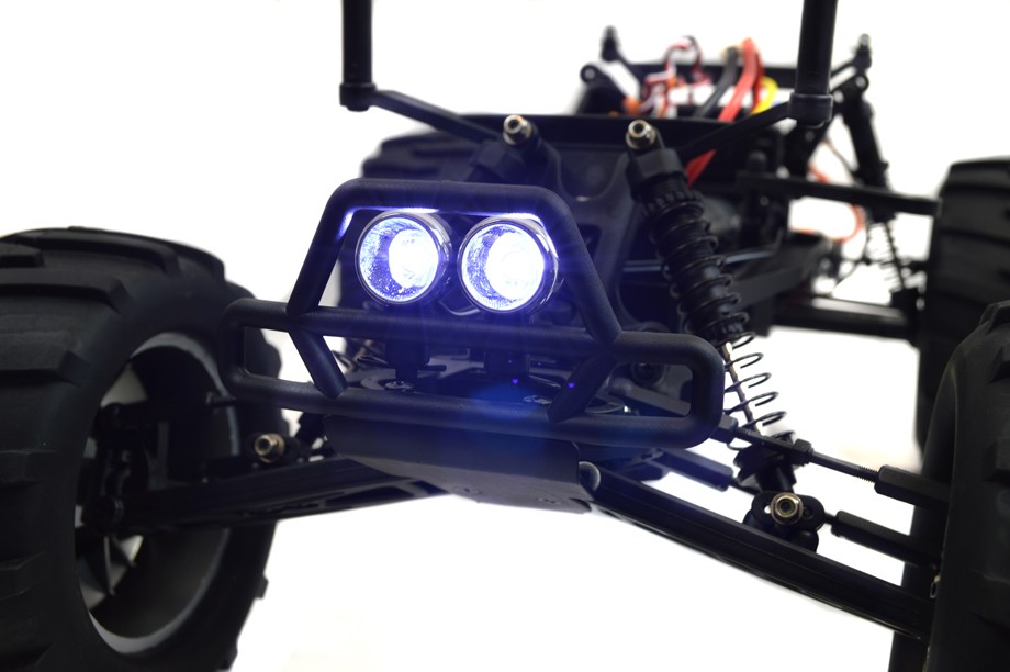 Obwodu Thrash - RC Monster Truck w skali 1/9, diody LED - 2,4 GHz ...